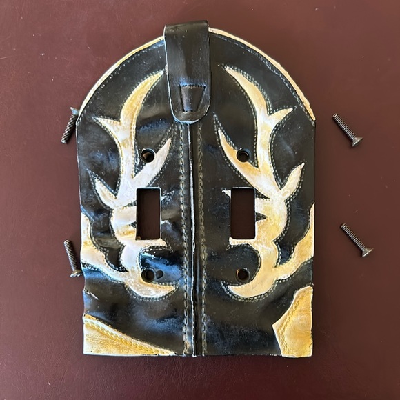 Accents | Cowboy Boot Light Switch Cover With 4 Screws | Poshmark